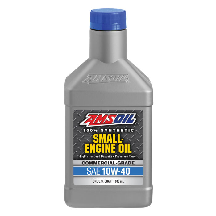 AMSOIL Commercial Grade Synthetic SAE 10W-40 Small Engine Oil - The ...