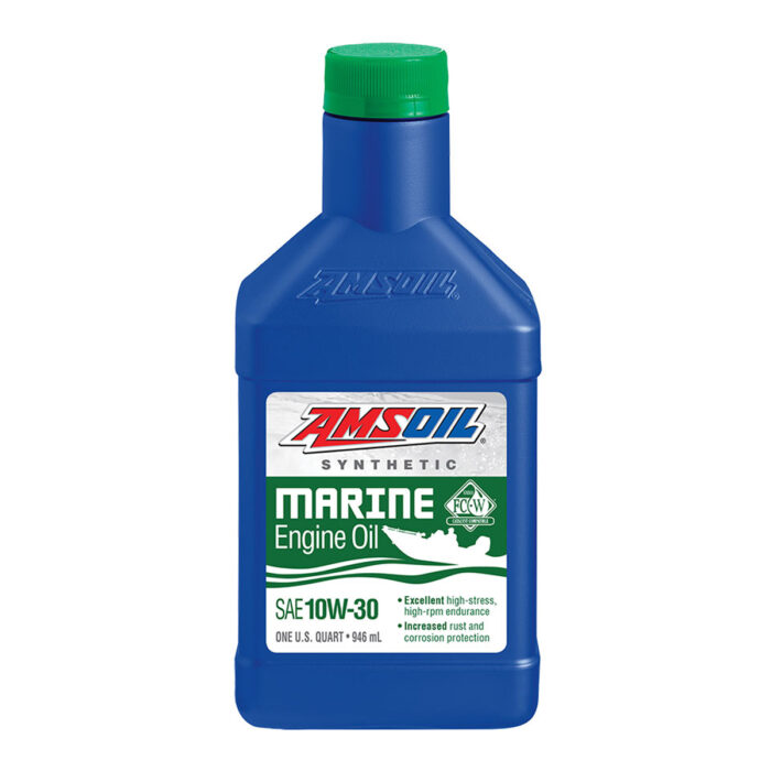 AMSOIL SAE 10W-30 Synthetic Marine Motor Oil - The Best Oil
