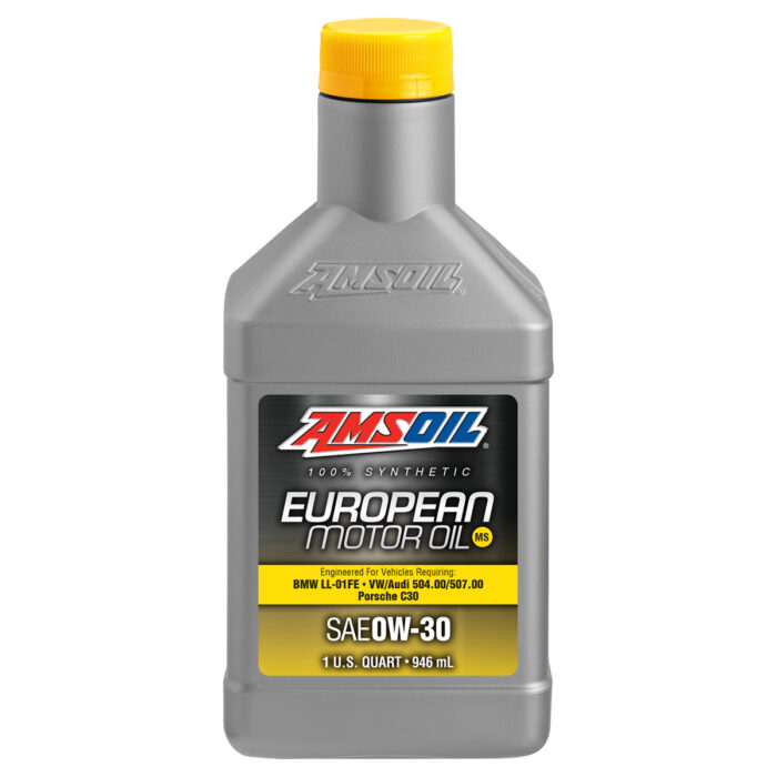 AMSOIL Synthetic European Formula MS SAE 0W-30 Motor Oil - The Best Oil