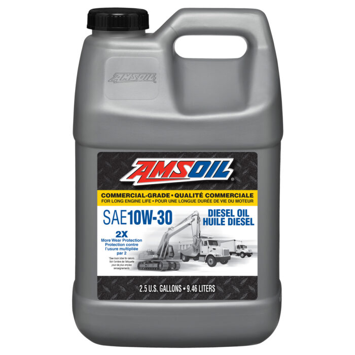 AMSOIL Commercial Grade SAE 10W-30 Diesel Motor Oil - The Best Oil
