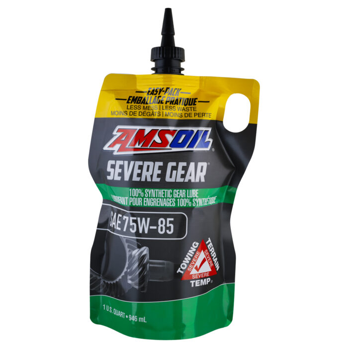 AMSOIL SEVERE GEAR® 75W-85 100% Synthetic Gear Lube - The Best Oil