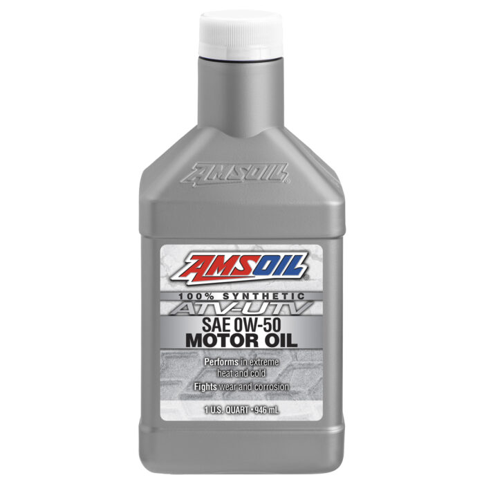 AMSOIL 0W-50 100% Synthetic ATV/UTV Motor Oil - The Best Oil